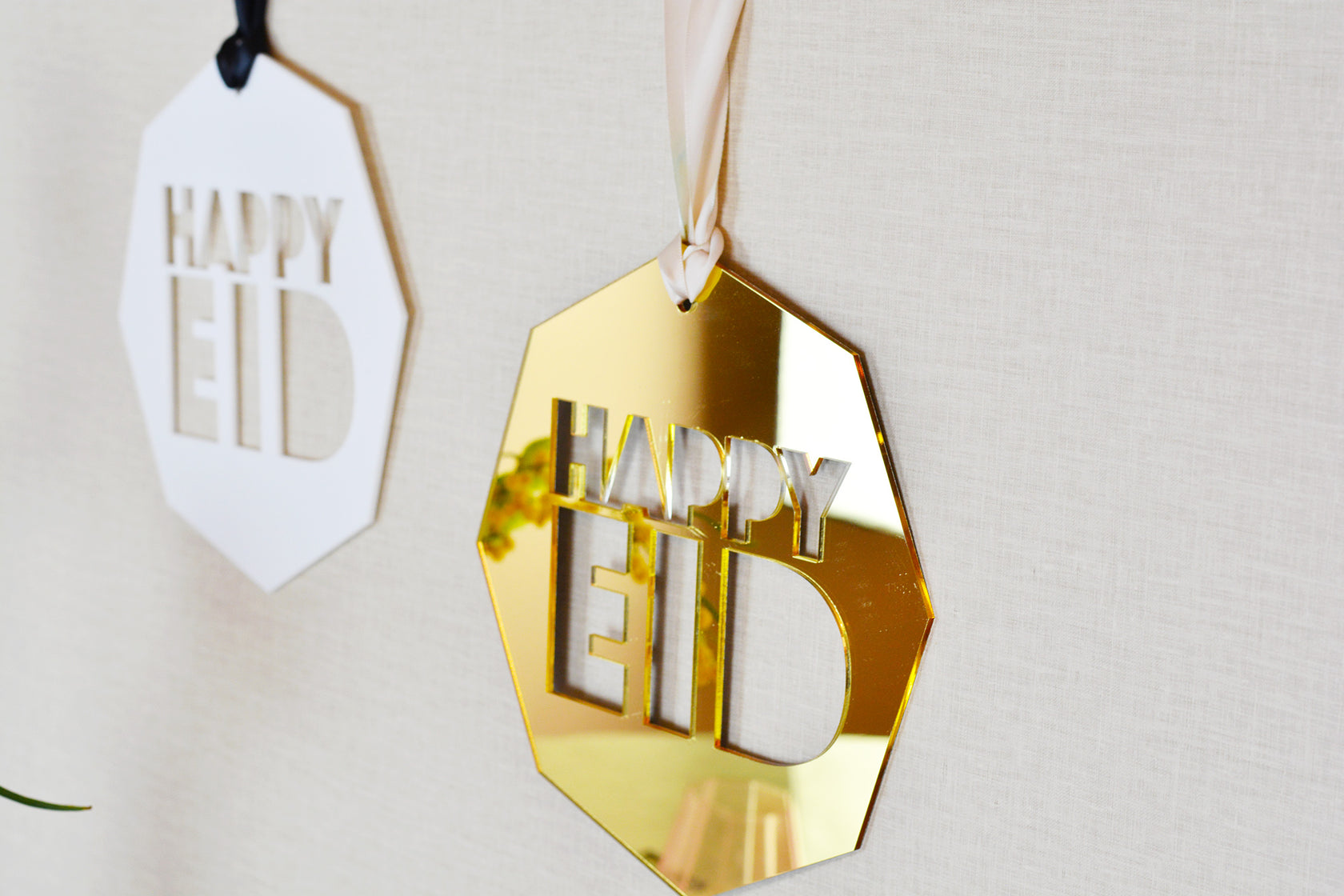 Happy Eid hanging sign / wreath – modernEID